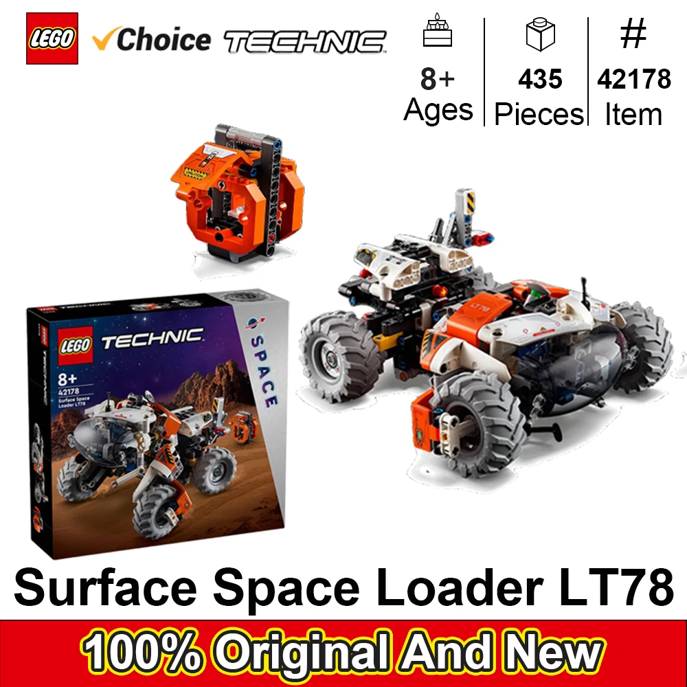 LEGO-cargador-de-superficie-LT78-Technic-juguete-espacial-para-aventura ...