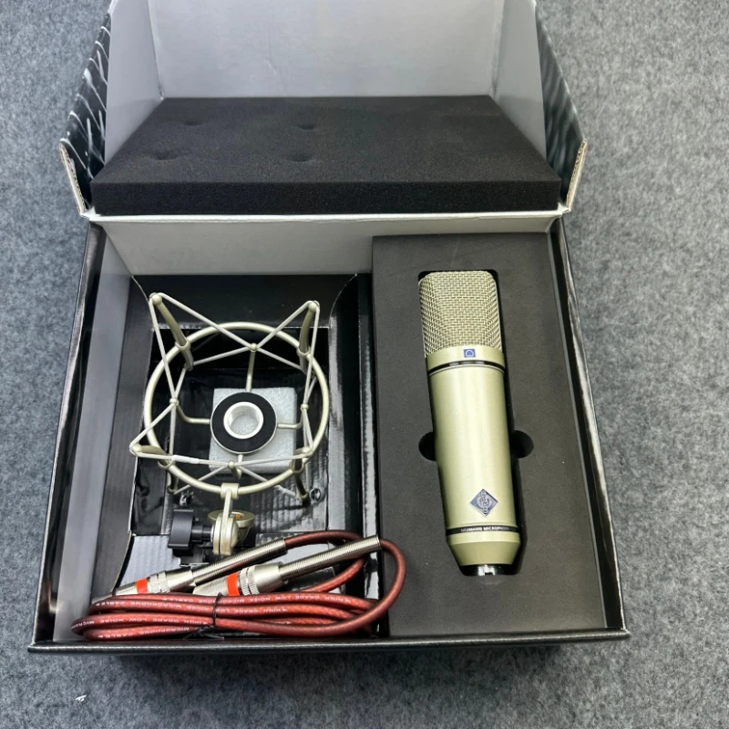 U87-Microphone-Metal-Professional-Microphone-for-Recording-Singing-Podcast-Sound-Card-YouTube ...