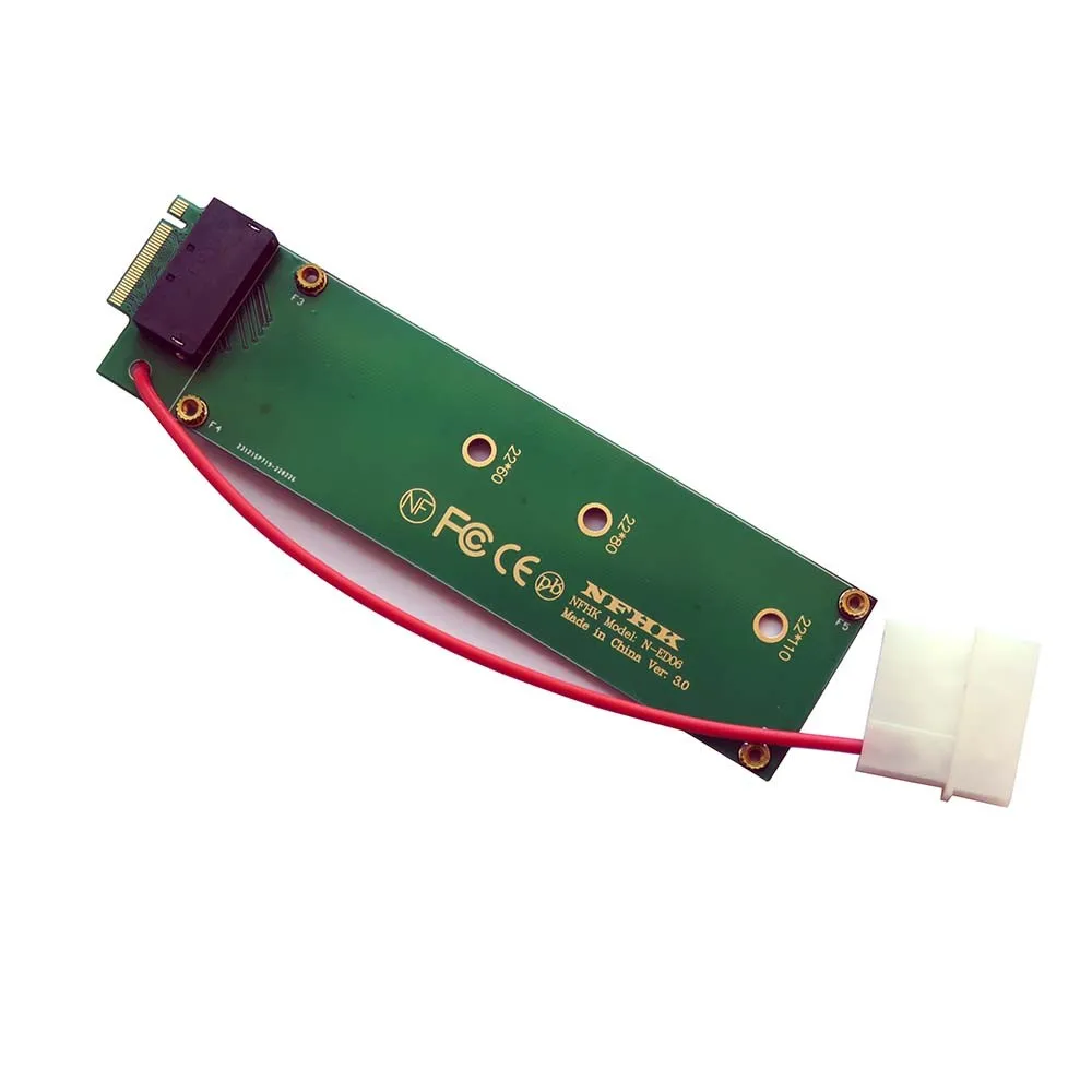 NVMe M.2 to EDSFF E1.S SSD Converter Adapter Riser M2 Key NVME NGFF to ...