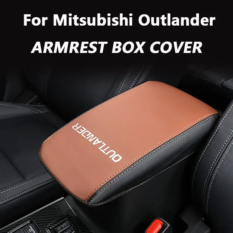 Car-Armrest-Cover-Leather-for-Mitsubishi-Outlander-2013-2022-Central ...
