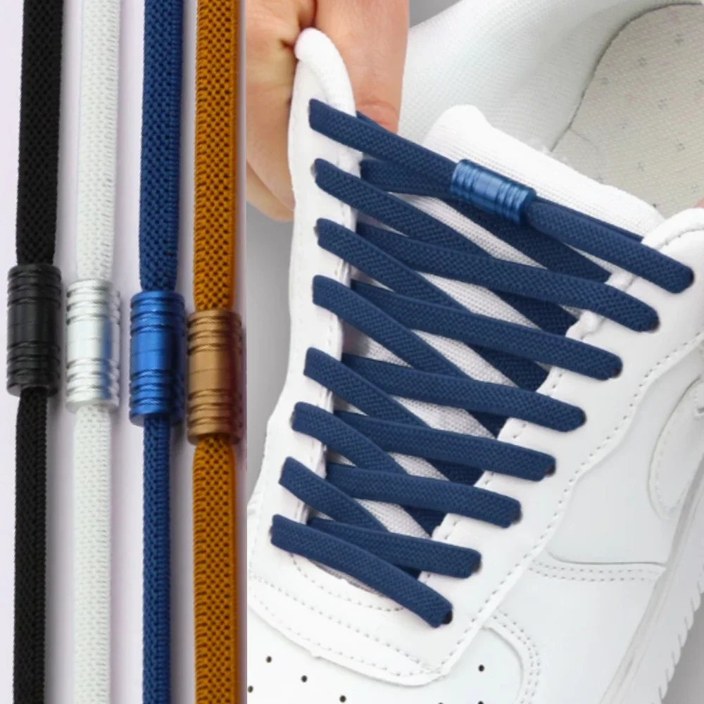 1Pair-Elastic-Tieless-Shoelaces-Shoe-Laces-No-Tie-Shoelace-for-Kids-and ...