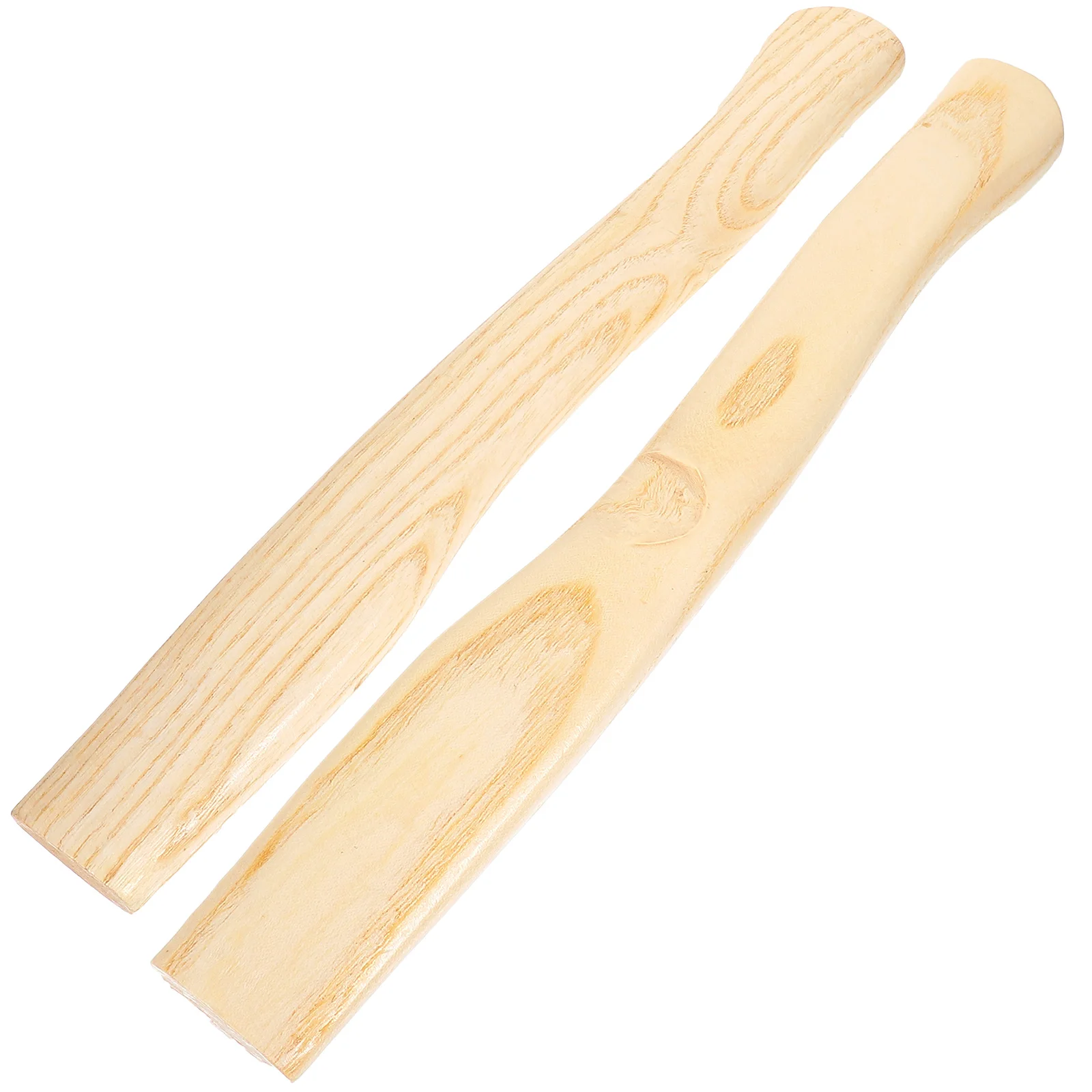 2Pcs Durable Wooden Axe Handle Replacement Ergonomic Hardwood Hatchet ...