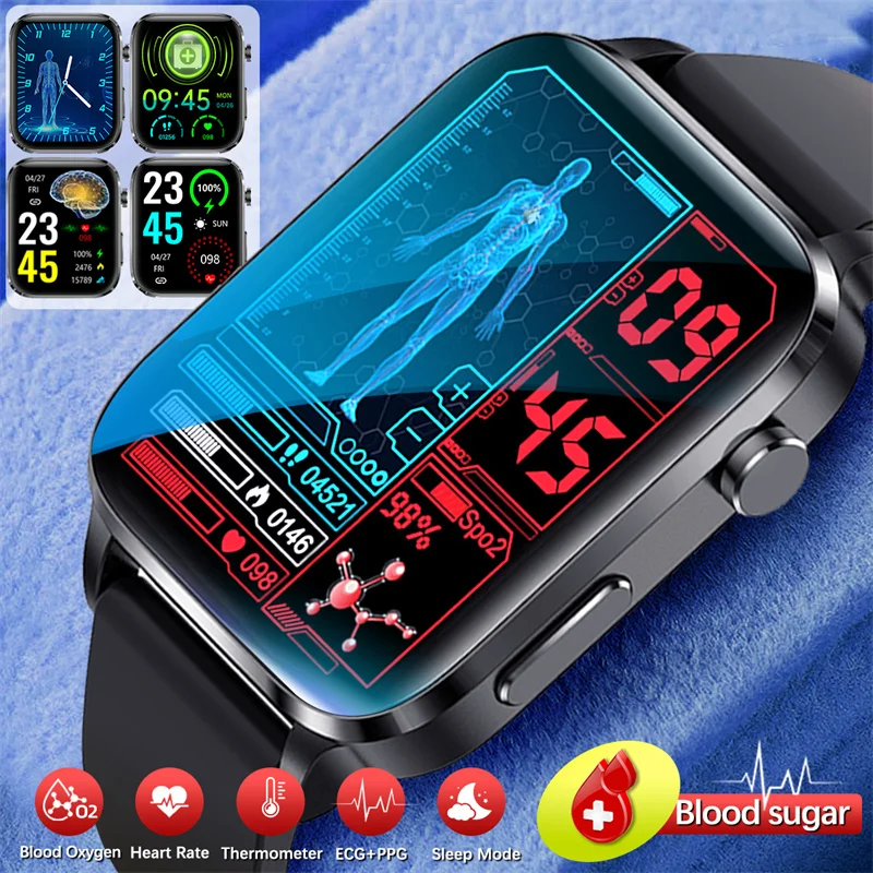 Laser-therapy-health-smart-watch-for-men-s-uric-acid-blood-lipids-blood ...