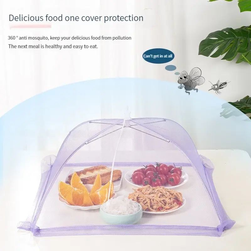 Food-Cover-Dust-Cover-Transparent-Vegetable-Foldable-Anti-mosquito ...