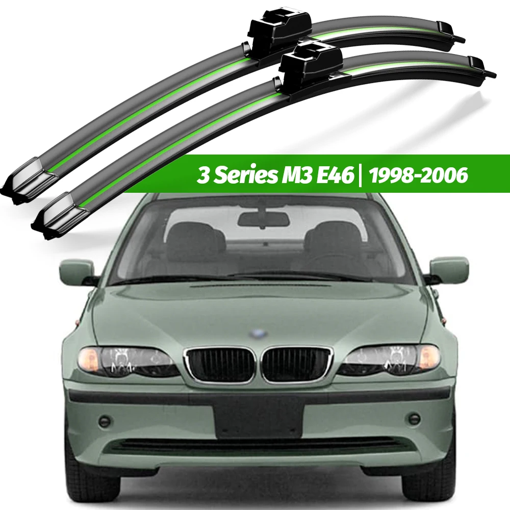 Wiper LHD Front Wiper Blades For BMW 3 Series M3 E46 1998 - 2006 ...