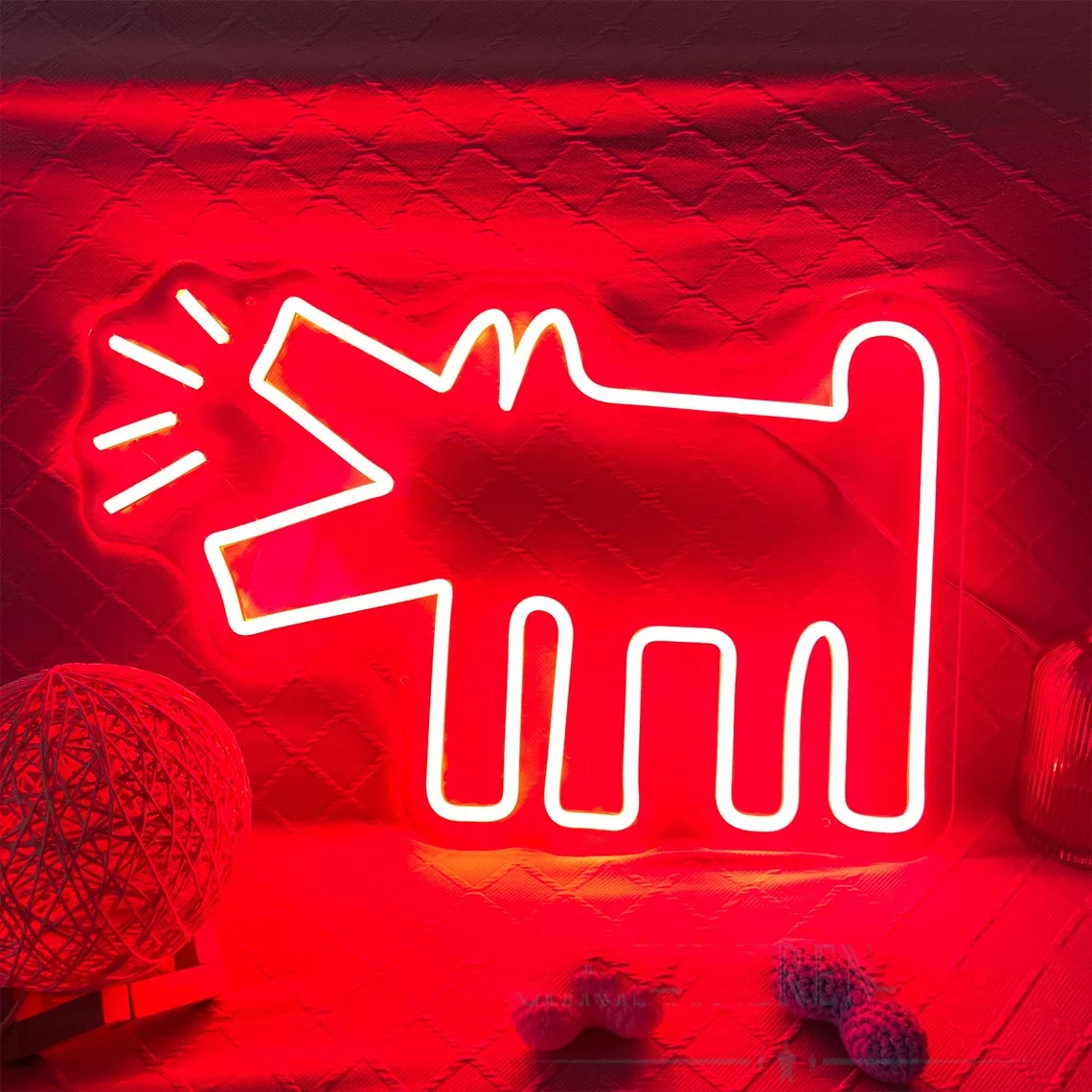 Dog-Stree-Art-Neon-Sign-Barking-Dog-Neon-Sign-Home-Wall-Decor-Creative ...