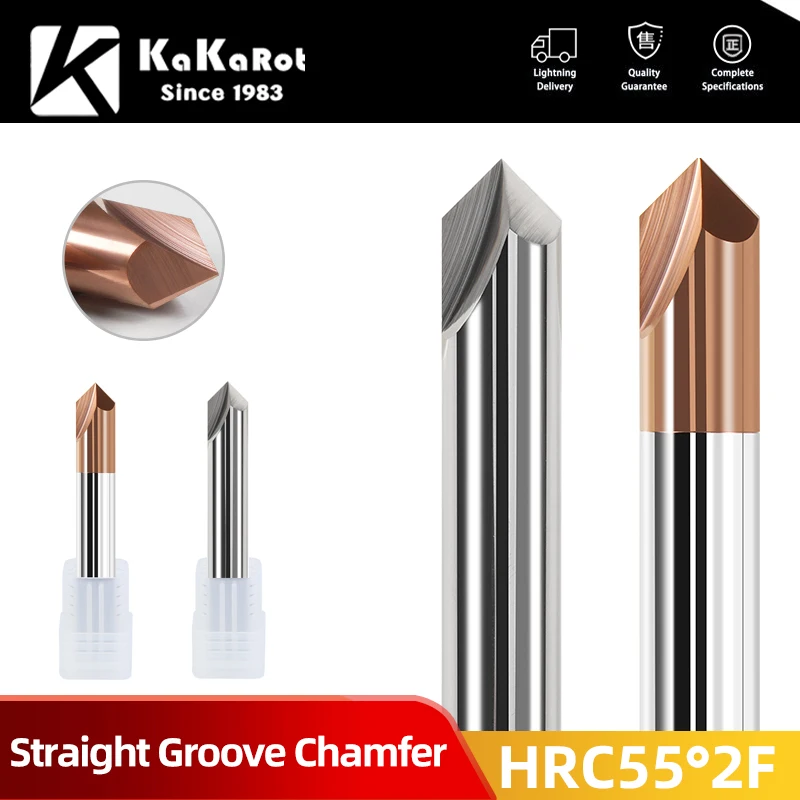 KaKarot-Chamfer-Carbide-Milling-Cutter-Deburring-Edges-V-Grove-Router ...