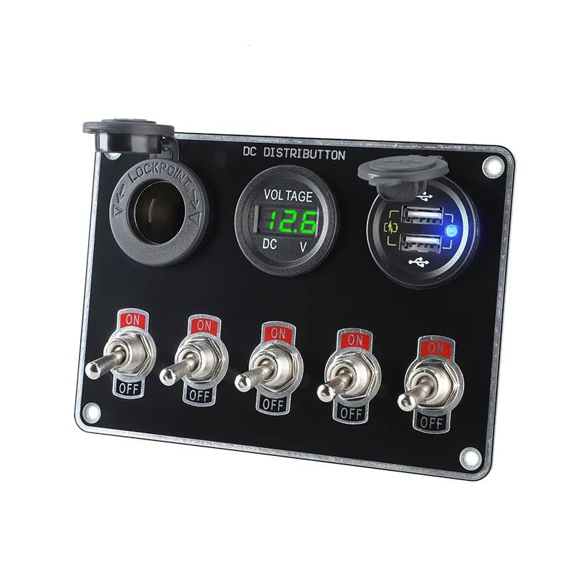12V-outlet-car-usb-fast-charger-port-plug-QC-quick-charging-boat ...