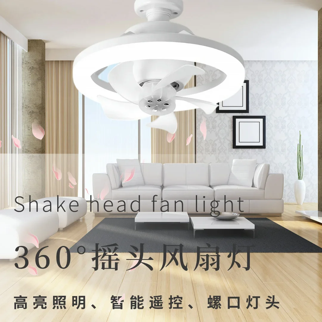 Newest-360-Moving-Head-Ceiling-Fans-light-E27-Led-Remote-Control-RGB ...