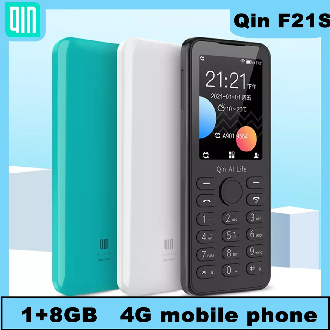Qin F21S Mobile Phone VoLTE 4G Network Wifi 2.4 Inch BT 4.2 Infrared ...