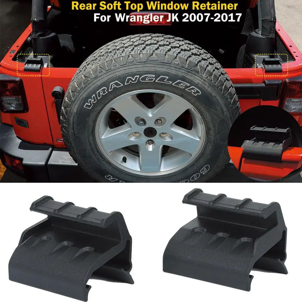 1-Pair-Soft-Top-Rear-Window-Retaining-Clips-55395760ae-Compatible-For ...