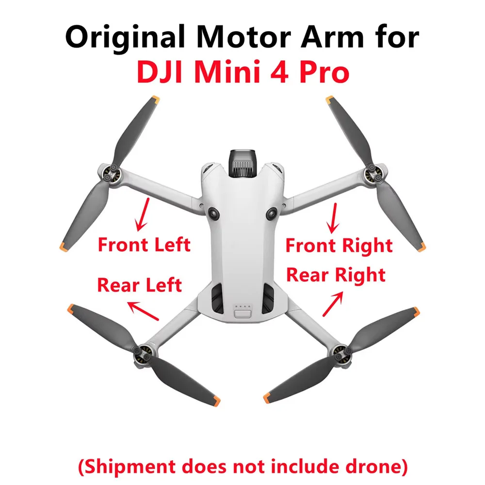 Original Mini 4 Pro Motor Arms for DJI Mini 4 Pro Drone Replacement ...