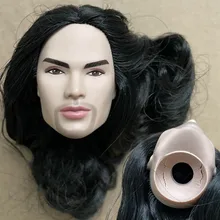 FR Male Doll Head Vintage IT Doll Heads MZ Male Muscle Joints Movable ...