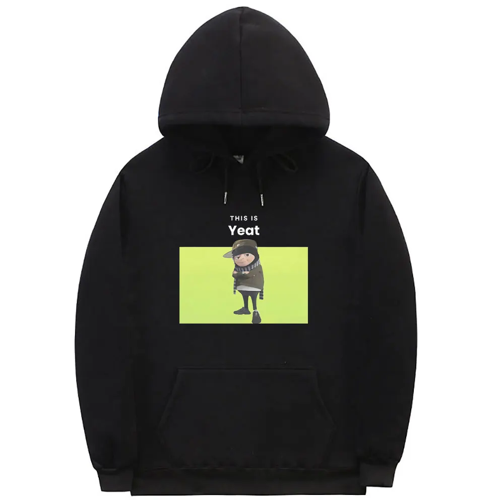 Rapper This Is Yeat Graphic Print Hoodie Men Women Casual Fleece Cotton ...