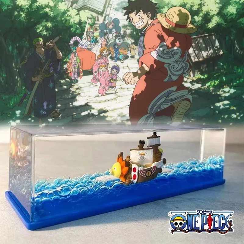 Anime-One-Piece-Luffy-Drifting-botella-decoraci-n-de-escritorio-m-vil ...