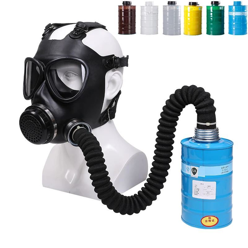 87 Black Multipurpose Full Gas Mask Respirator Painting Spray Pesticide ...