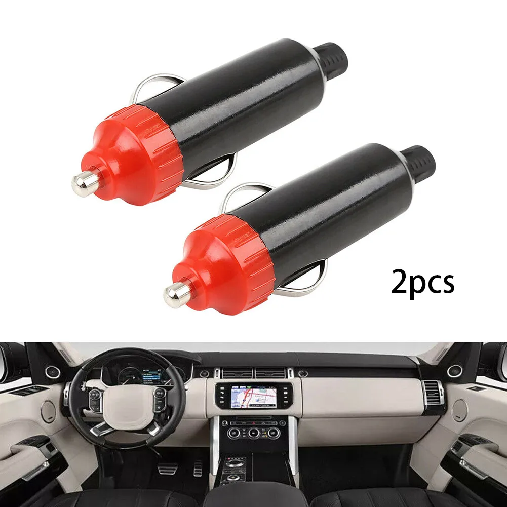 2pcs-Cigar-Lighter-Plug-DC-12V-24V-Waterproof-Male-Car-Cigar-Lighter ...