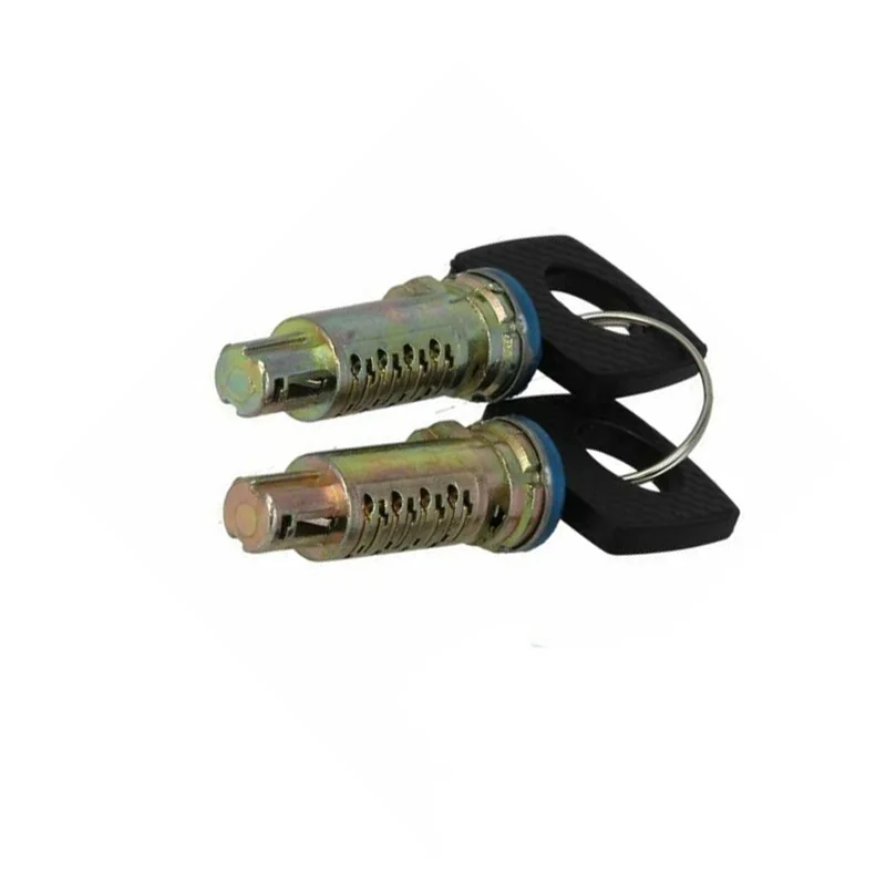 6707600205 TWO PCS DOOR LOCK BARRELS WITH 2 SAME KEYS FOR VW LT ...