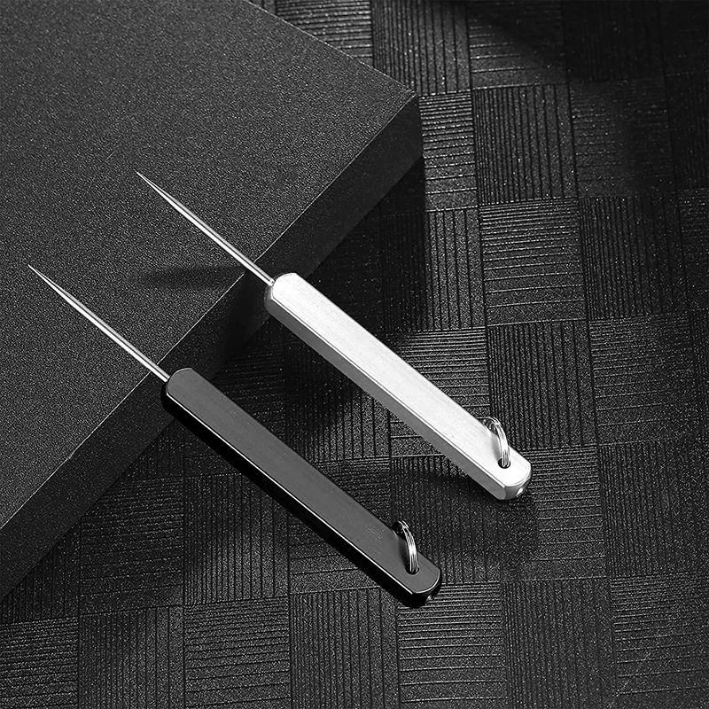 Portable Titanium Toothpicks Pocket Toothpick Metal Toothpick Holder ...