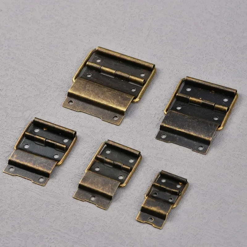2-4pcs Wire hinge Antique Door Butt Hinge Cabinet Hardware Brass Hinge ...