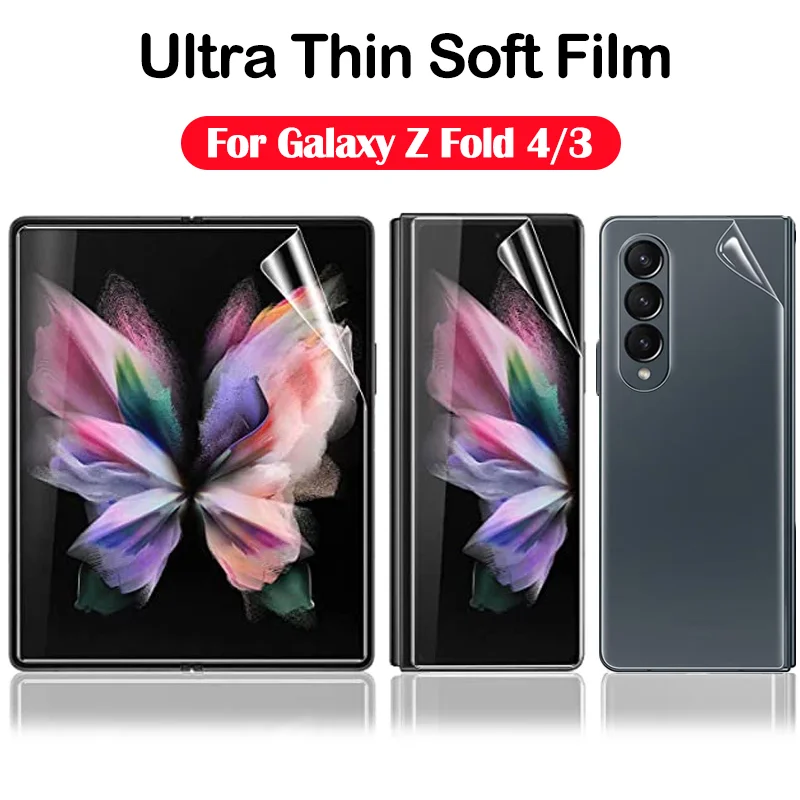 Protective-Film-for-Samsung-Galaxy-Z-Fold-4-3-Anti-scratch-Hydrogel ...