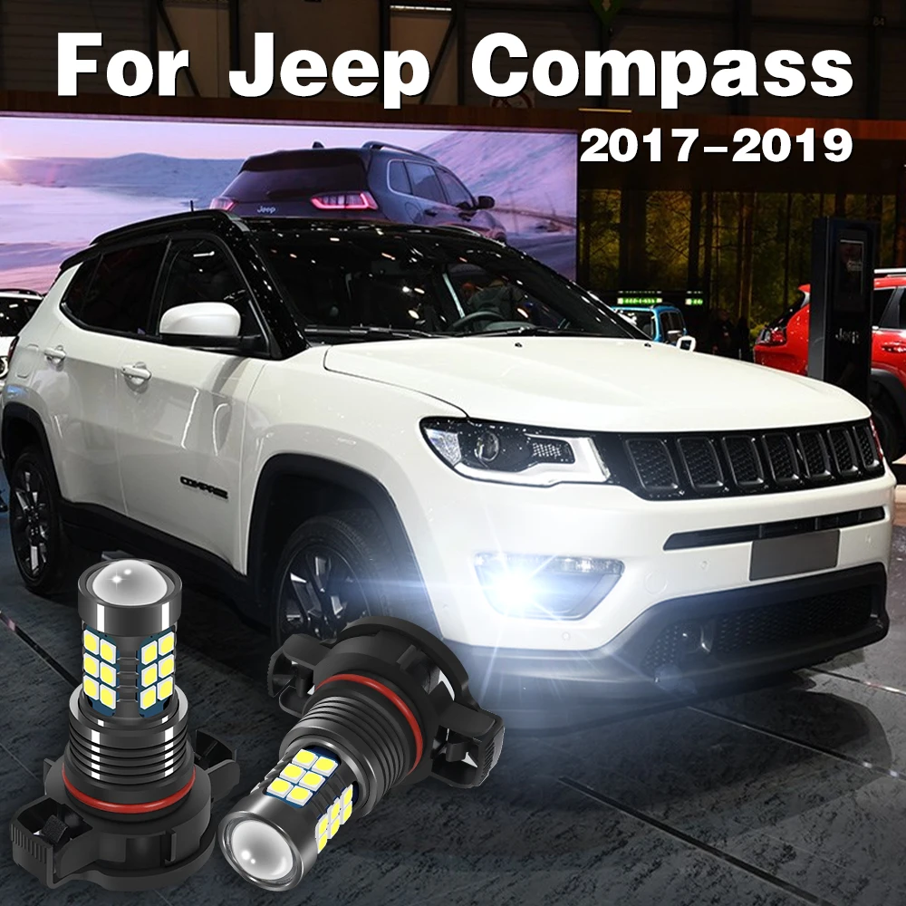 2504-PSX24W-12276-LED-Front-Fog-Lamp-Car-Light-Bulbs-For-Jeep-Compass ...