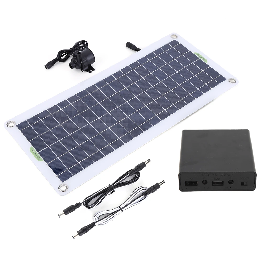 Mini-Water-Sprinkler-Sprayer-18V-30W-Garden-Decoration-Solar-Panel ...