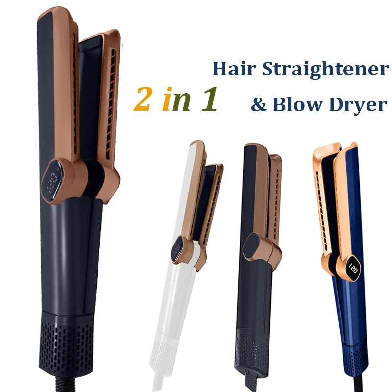Wet & Dry Hair Straightener Multi Styler Straightening Iron Air ...