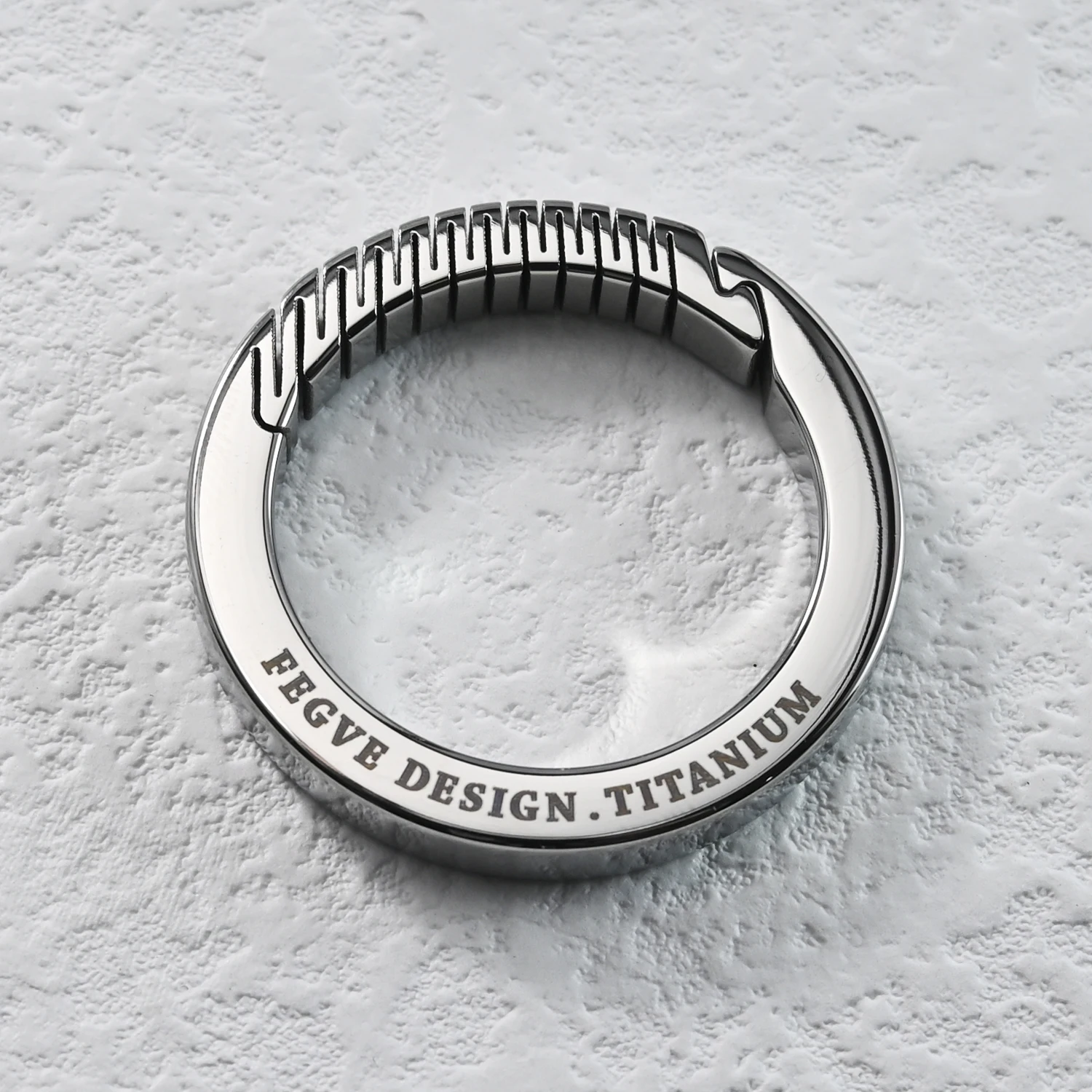 Titanium Key Ring Holder Buckle | Titanium Car Key Chain | Titanium ...