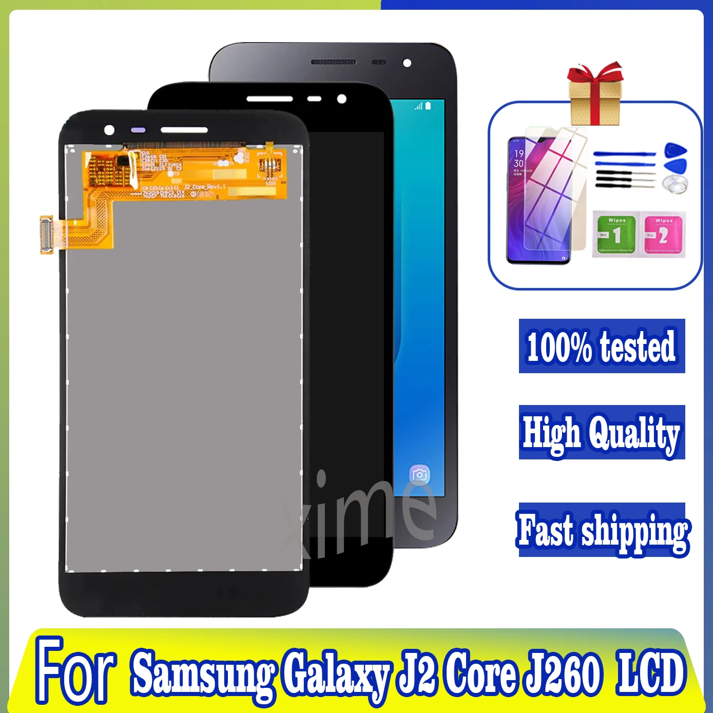 5.0" Original LCD For Samsung Galaxy J2 Core J260 J260F/DS J260M LCD ...