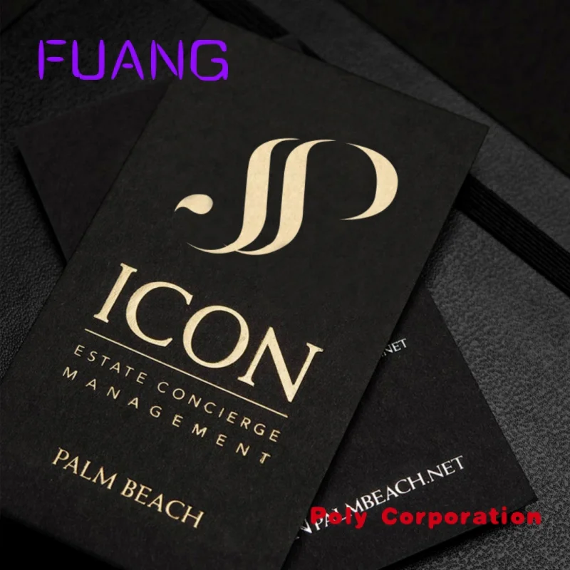 Concierge Business Cards Black