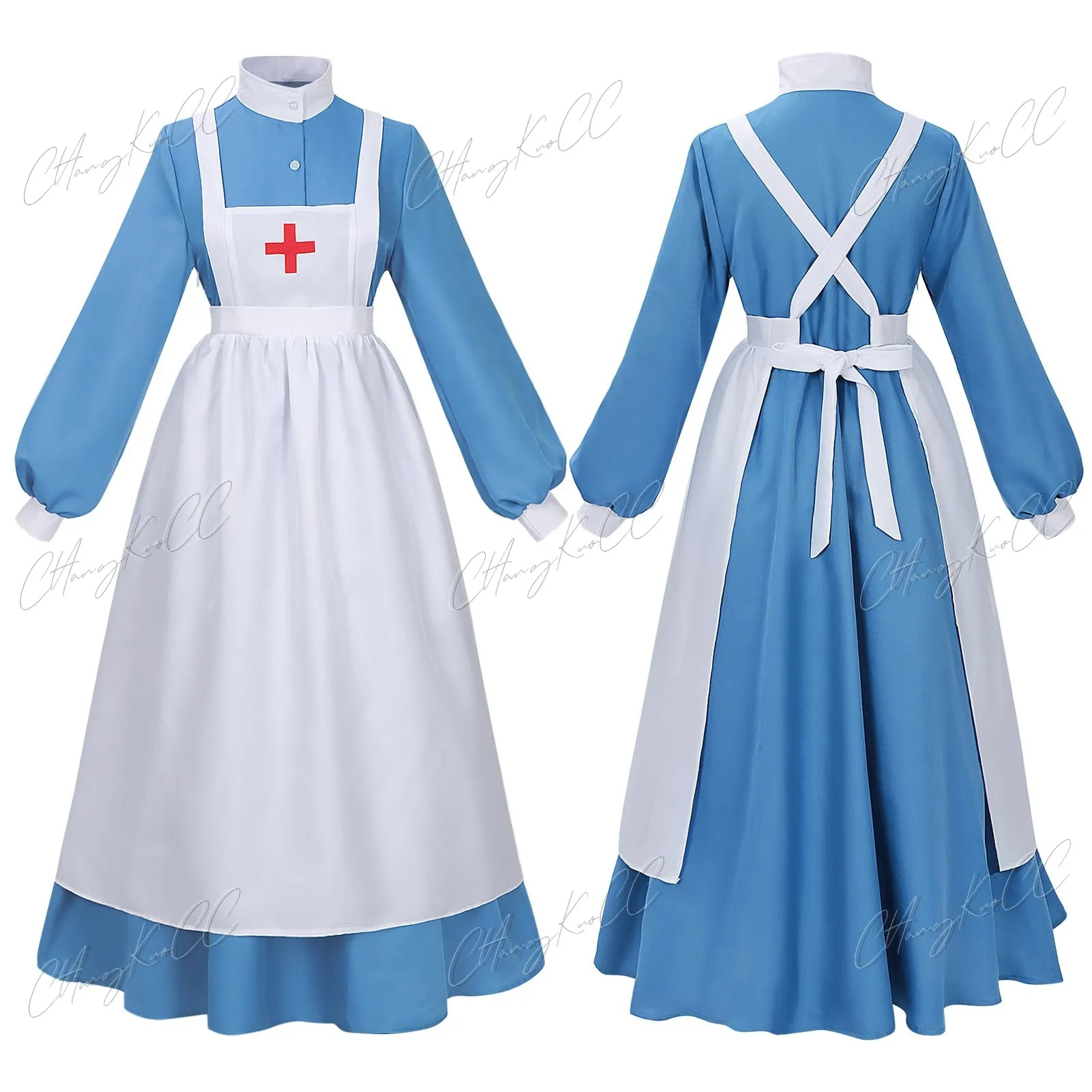 Halloween Doctor Nurse Scrubs Set Medical Uniforms Women Dress Set ...