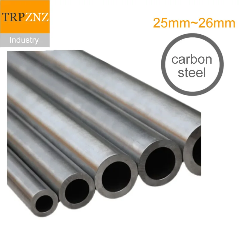 Diameter 25mm 26mm wall 1 2 3 4 5mm Round iron tube precision steel ...