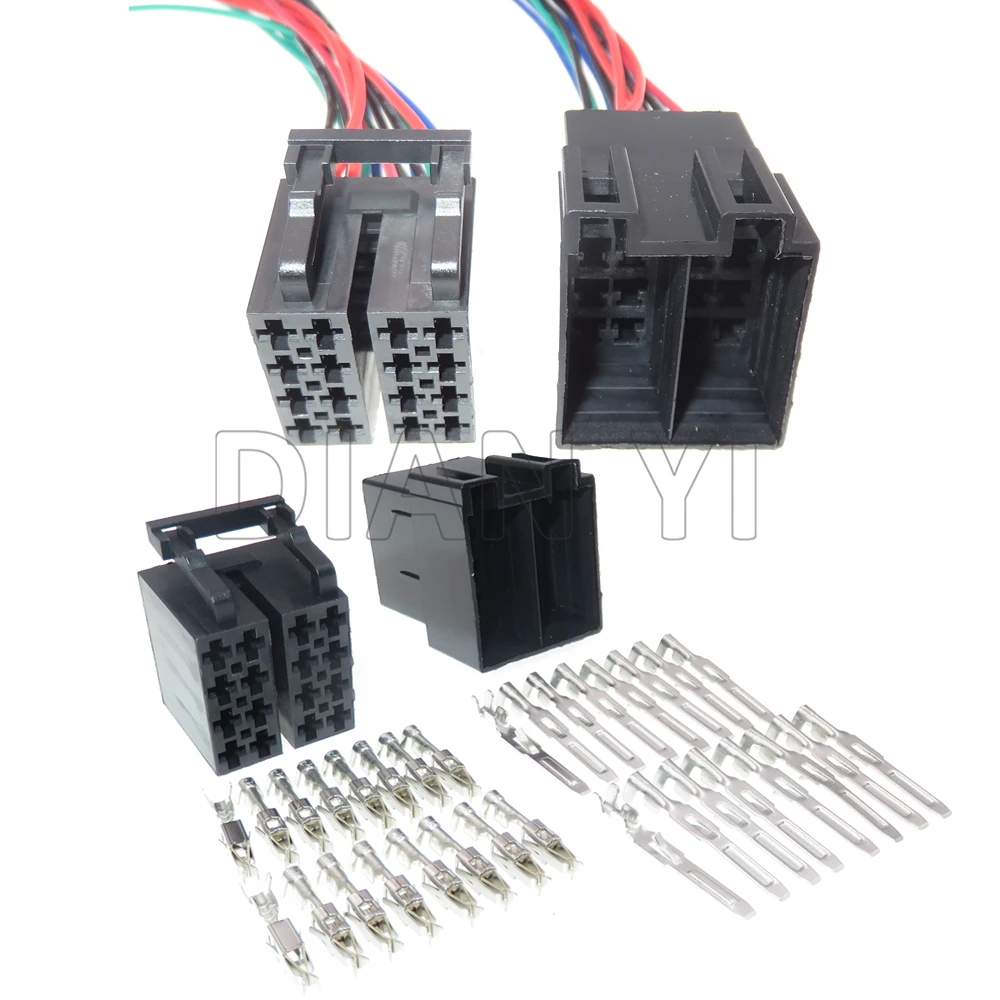 1-Set-16-Way-Automobile-Unsealed-Male-Female-Connector-Auto-Accessories ...