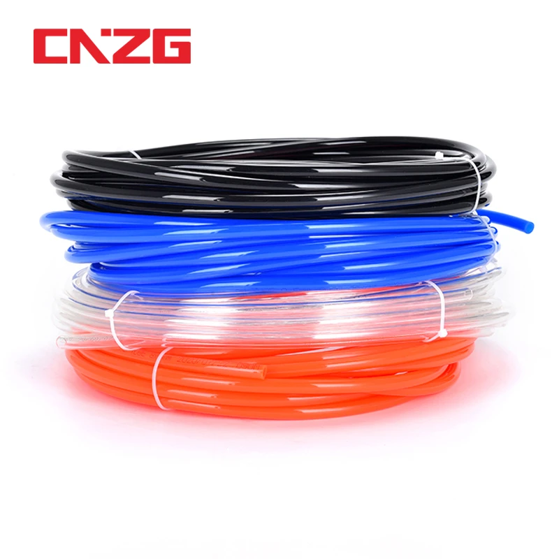 1m/5m/10 Meters Pneumatic Tube Air Tubing Component Hose 4mm 6mm 8mm ...