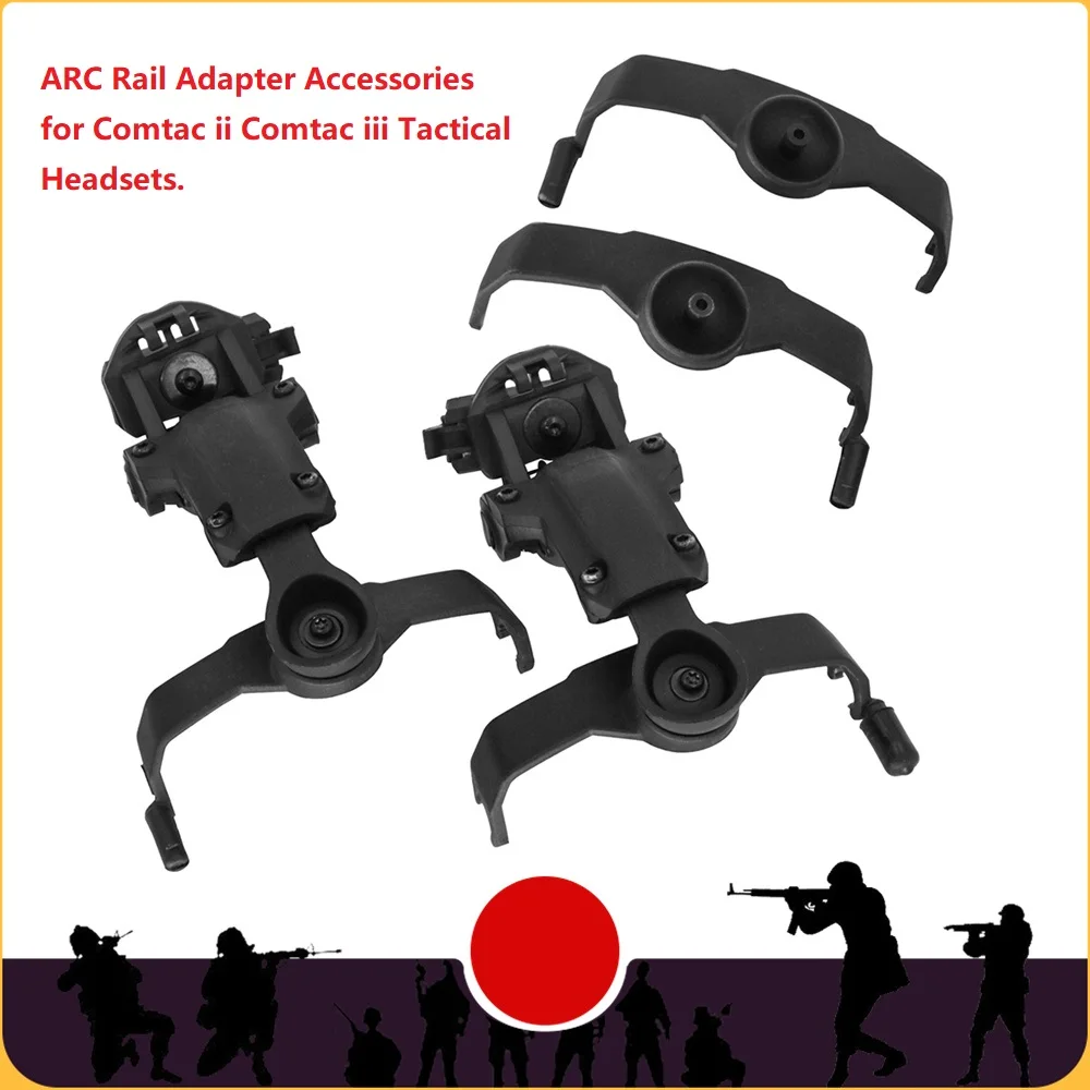 Hearangel Tactical Helmet Fast Ops Core ARC Rail Adapter Accessory ...