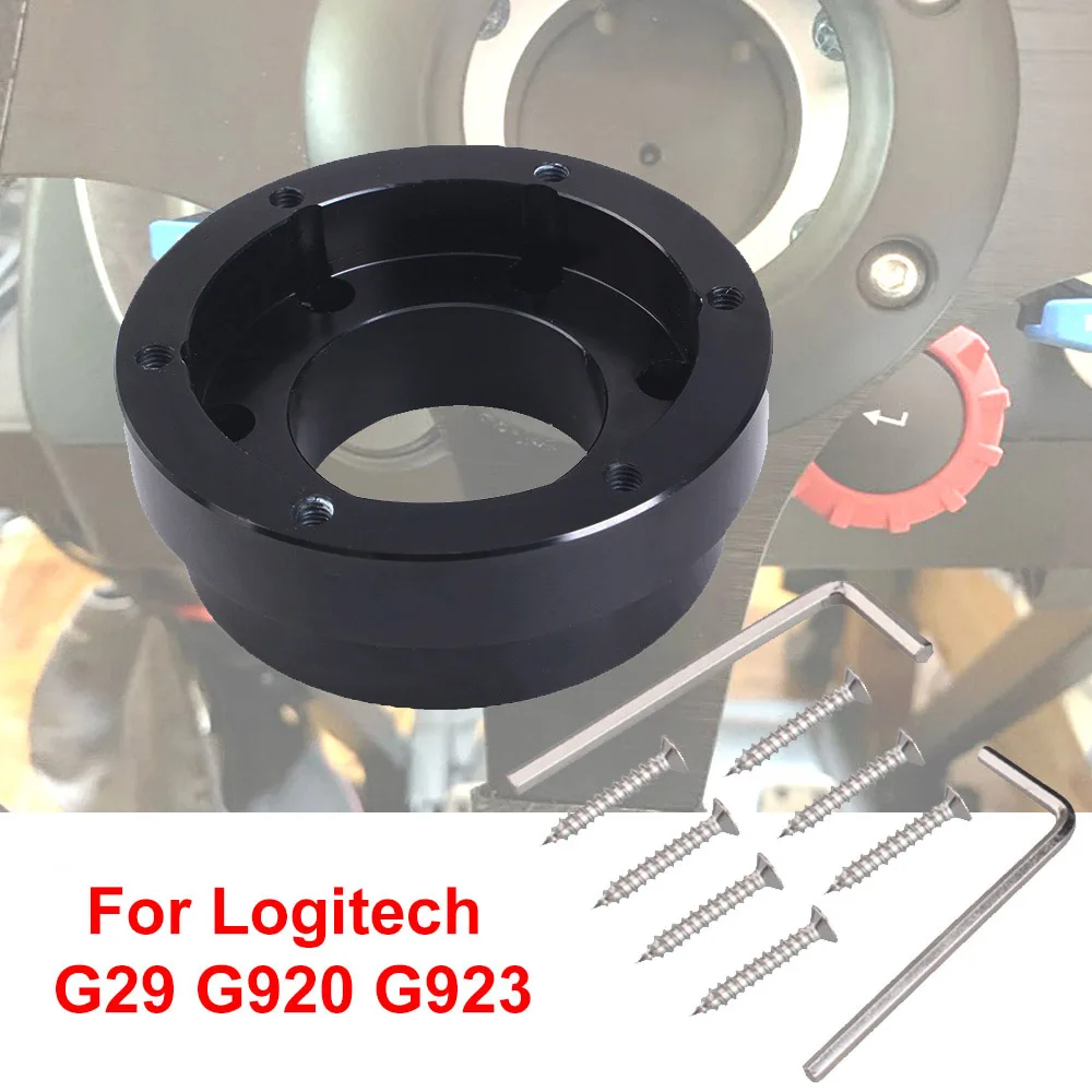 For Logitech G29 G920 G923 13/14inch Steering Wheel Adapter Plate 70mm ...