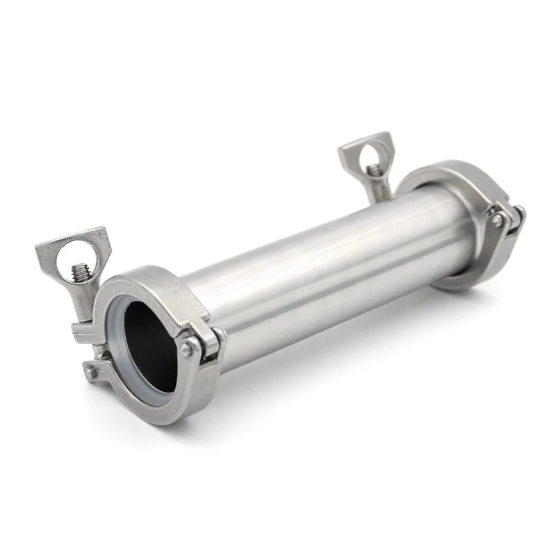 Length100-152-200-254-300mm-Sanitary-Stainless-Steel-304-Pipe-Fitting ...