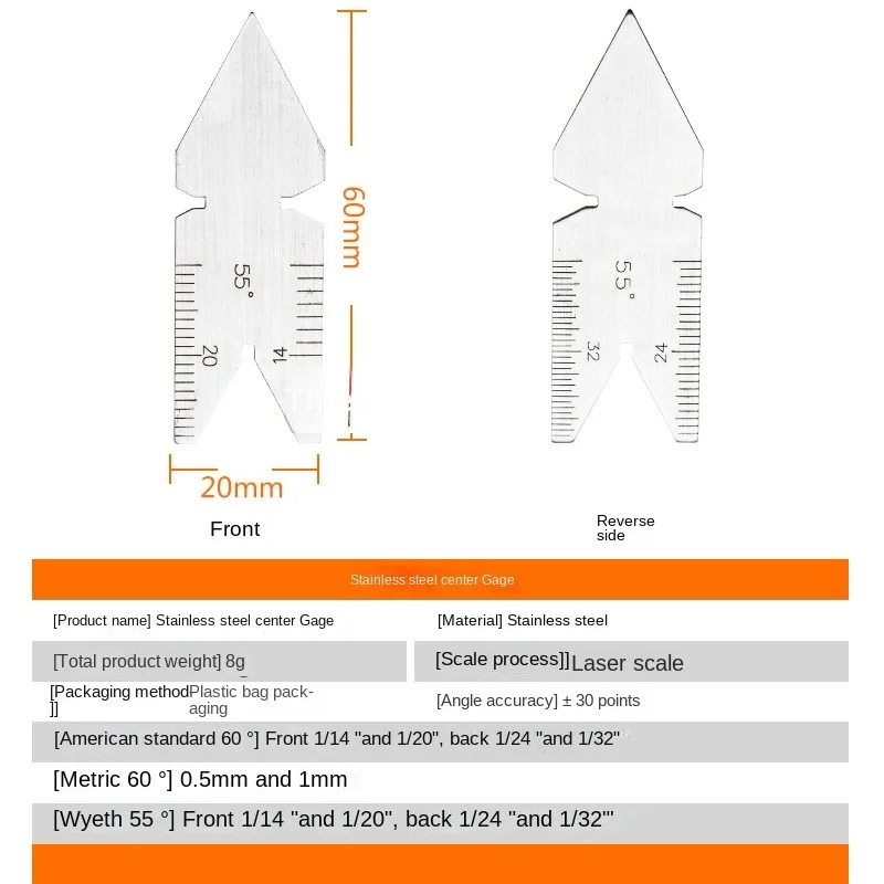 20 Degree Angle Template
