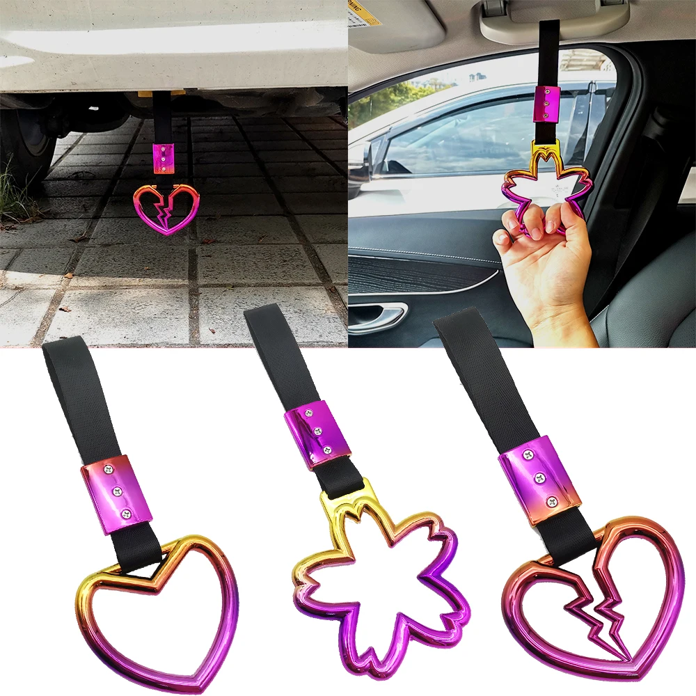 Colorful-Tsurikawa-Ring-Heart-JDM-Racing-Train-Bus-Handle-Hand-Strap ...