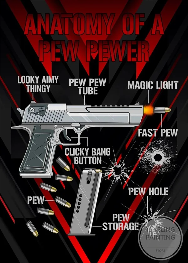 Funny Gun Store Signs