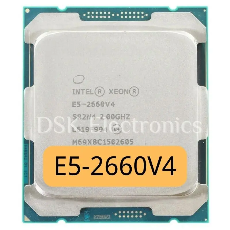 Intel xeon e5 2660 v4 E5 2660V4 processador e5 2660v4 sr2n4 2.0ghz ...
