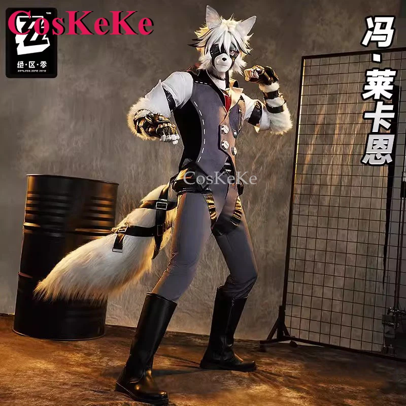 CosKeKe-Von-Lycaon-Cosplay-Game-Zenless-Zone-Zero-Costume-Fashion ...