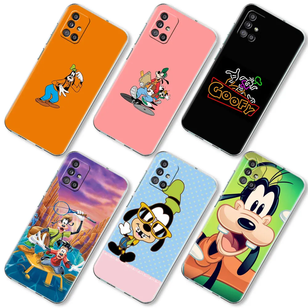 Disney Funny Goofy Case For Samsung Galaxy A52 A12 A51 A72 5G A71 A70 ...