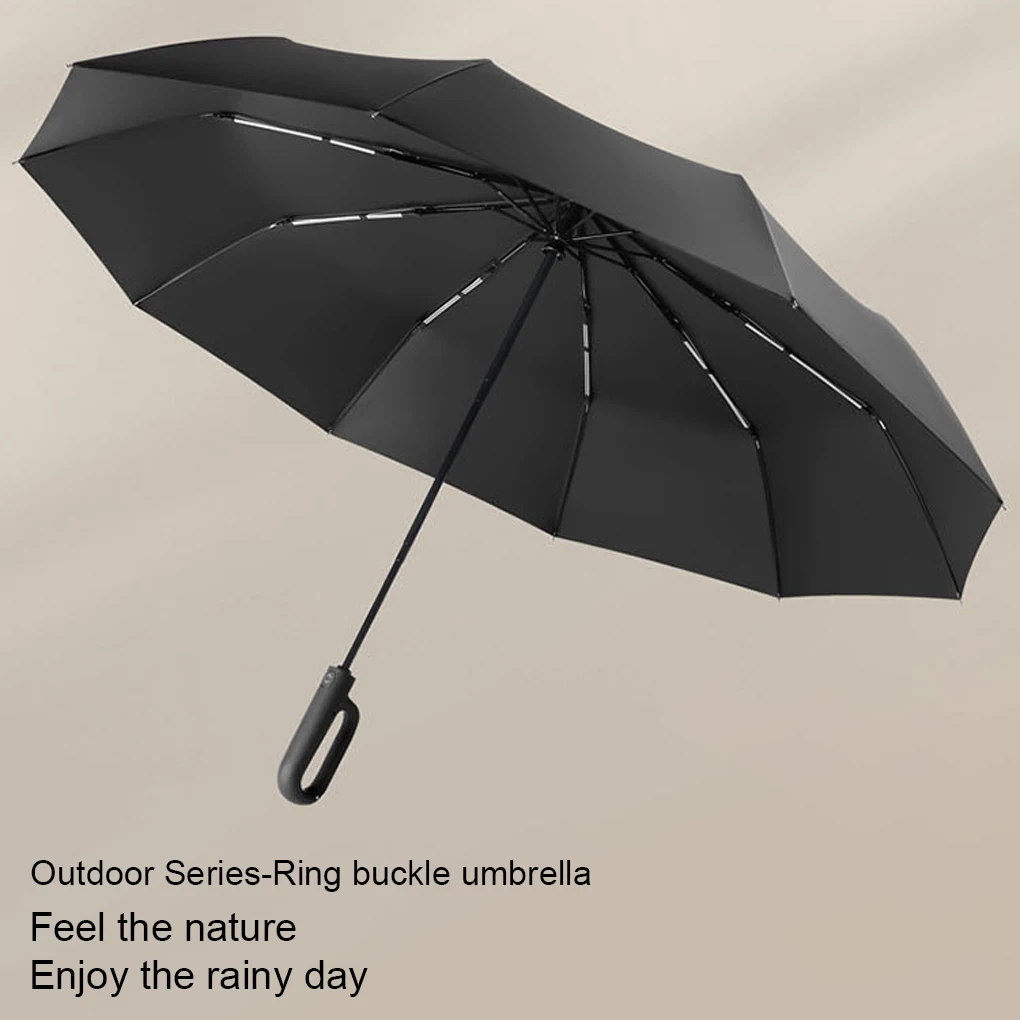 Strong-125CM-Reinforced-10-Double-Bone-Brolly-Portable-Automatic ...