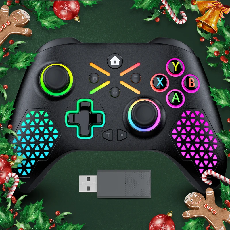 For-Xbox-Controller-Wireless-Gamepad-W-6-Axis-Gyro-joystick-Hall-Effect ...