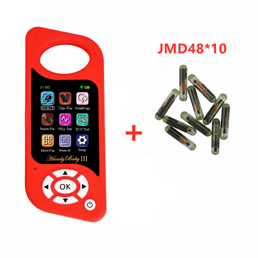 Newest JMD Handy Baby 3 III Auto Key Tool for 4D/46/48/G Chip Programm ...