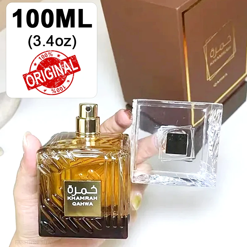 Original-100ml-Khamrah-Men-s-Cologne-Lattafa-Perfume-Gift-Box-High ...