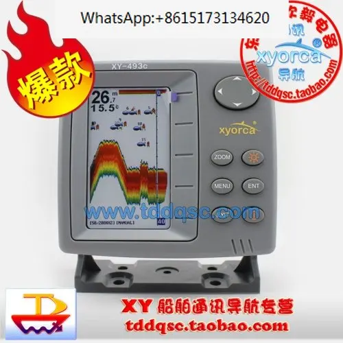 XYORCA-XY-493c-Marine-Fishing-Probe-Color-LCD-Display-Dual-Frequency ...