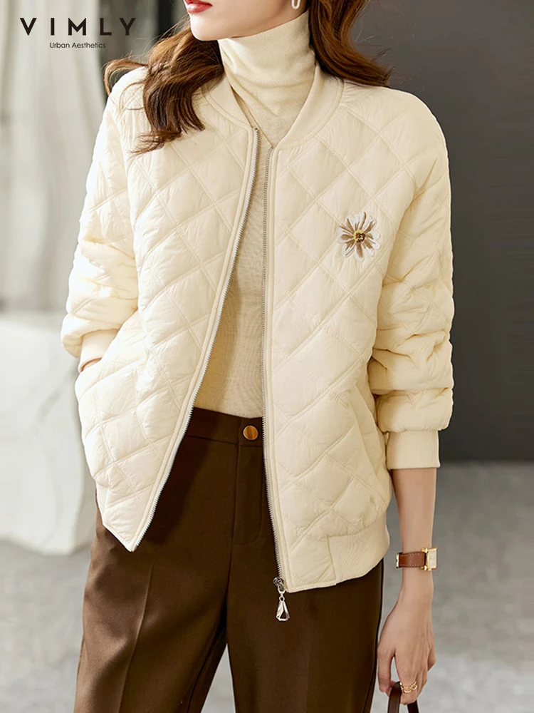 Vimly-Short-Quilted-Parkas-Coat-Women-2023-Winter-Warm-Thick-Padded ...